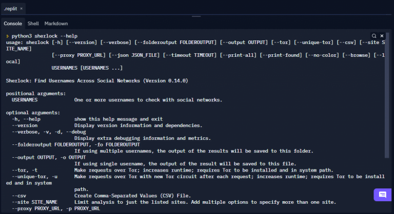 Sherlock | Hunt Down Social Media Accounts - CYBERVIE